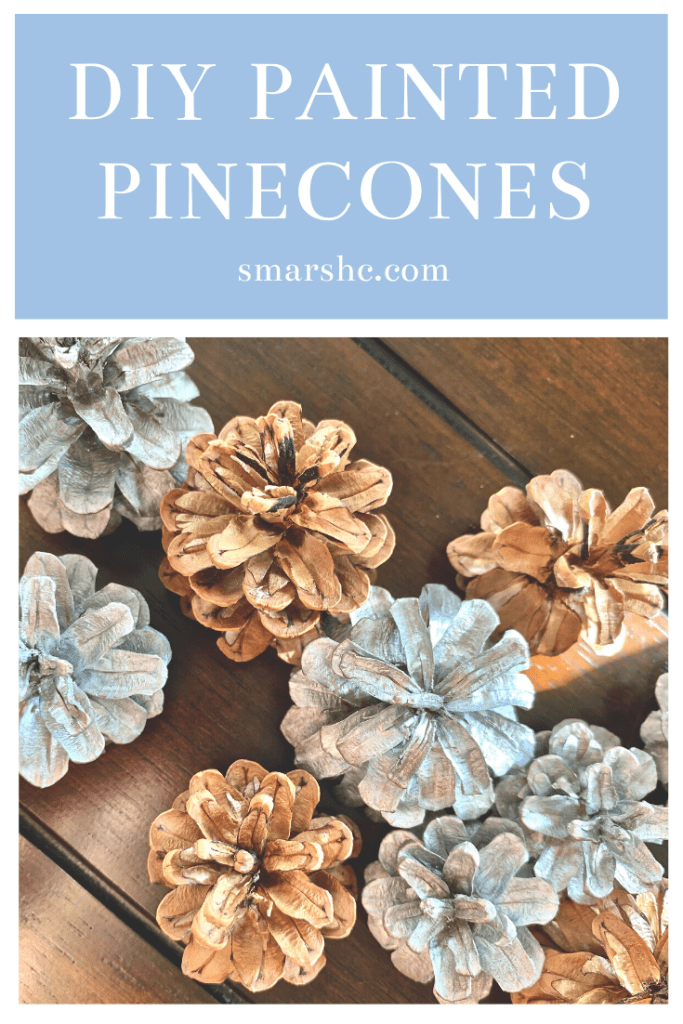 DIY Metallic Painted Pinecones – Seemingly Sophie